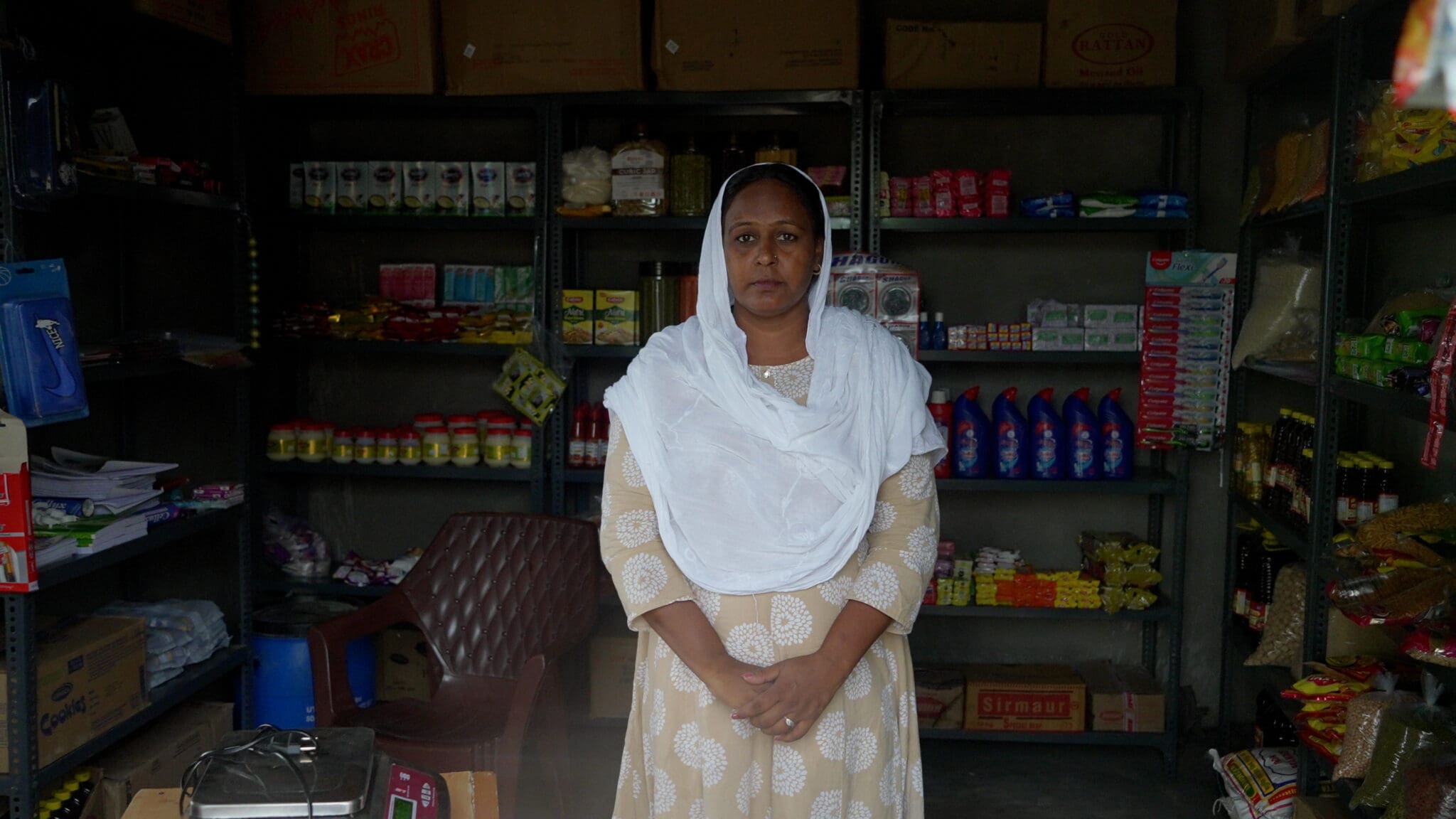 The small shop across from a Sikh temple